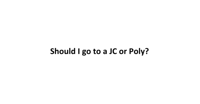 JC or Poly: Which Path is Best for Your Future Success?